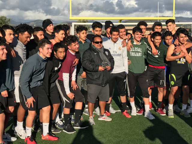 Alisal High Coach Honored with Golden Whistle Award - Taylor Farms Deli